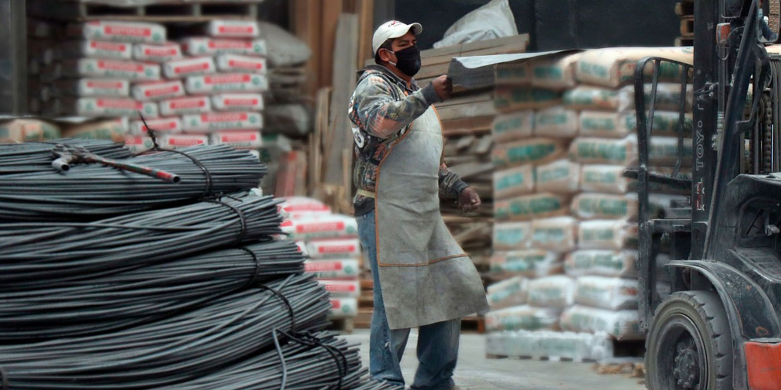 ¿Cómo es el almacenamiento de materiales en obra?